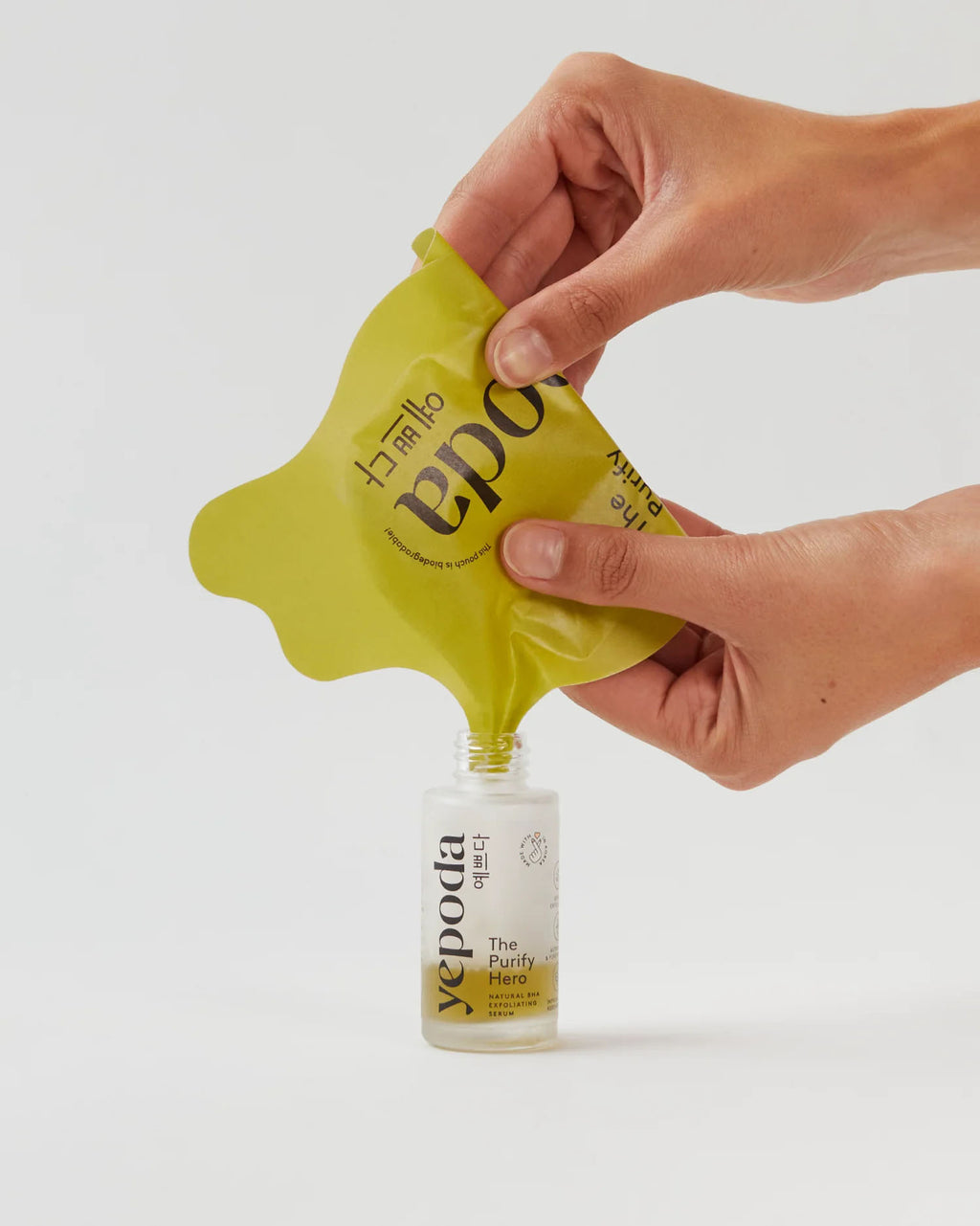 The Purify Hero Refill - Exfoliating Serum - Yepoda